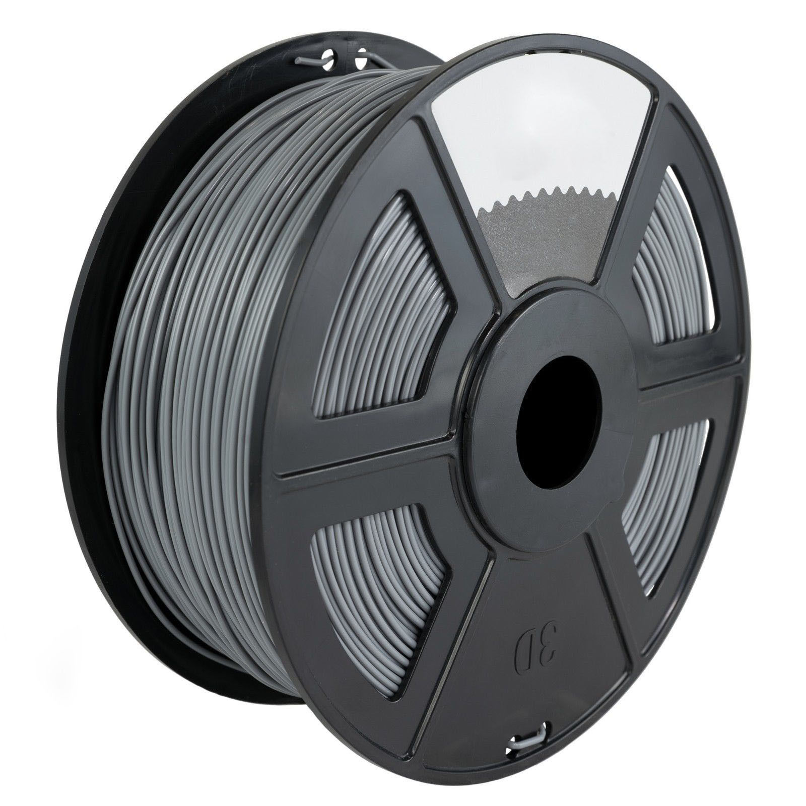 Gray 3D Printer Filament 1kg/2.2lb 1.75mm PLA MakerBot RepRap | eBay