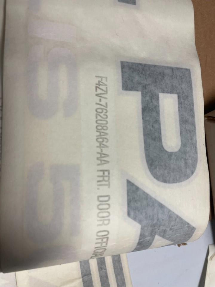 NOS OEM Ford 1994 Mustang Indianapolis 500 Pace Car Decals Partial Kit ...