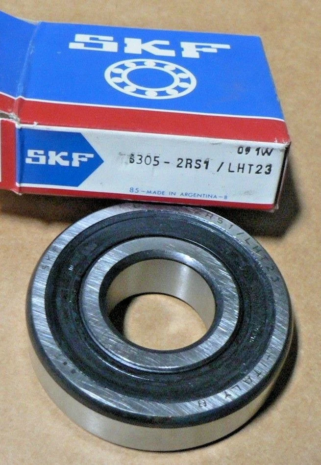 SKF 6203-2RSH WT DEEP GROOVE BALL BEARING, RUBBER SEALED