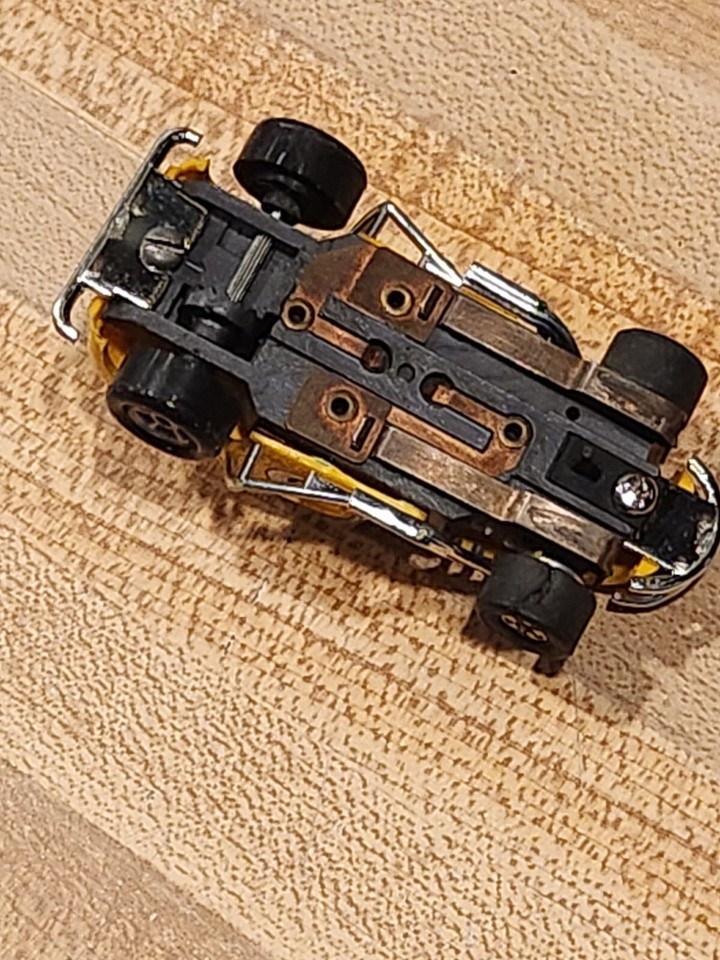 VINTAGE AURORA TJET #1484 SUPER MODIFIED ROADSTER SLOT CAR TESTED RUNS ...