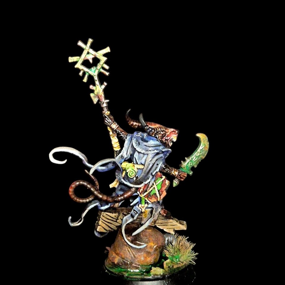 grey seer skaven pro painted | eBay