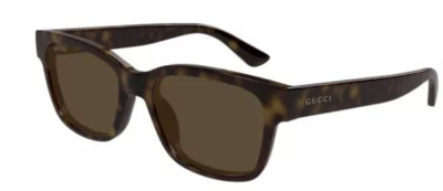 Gucci GG1716S 002 Havana/Brown Men's Rectangle Sunglasses | eBay