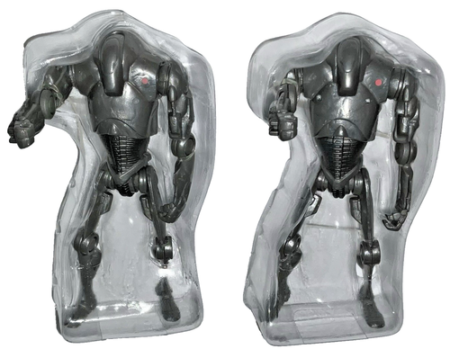 Star Wars SUPER BATTLE DROID 3.75" Figure LOT 2 Geonosis Arena Showdown ...