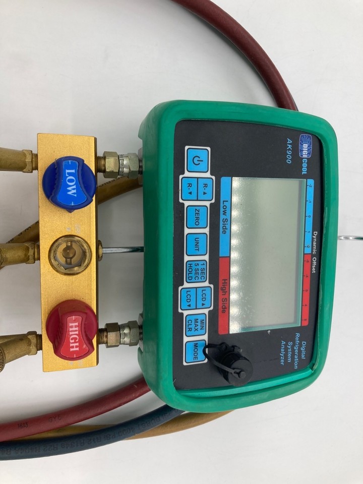 Digi-Cool AK 900 Digital Refrigeration System Analyzer For HVAC ...