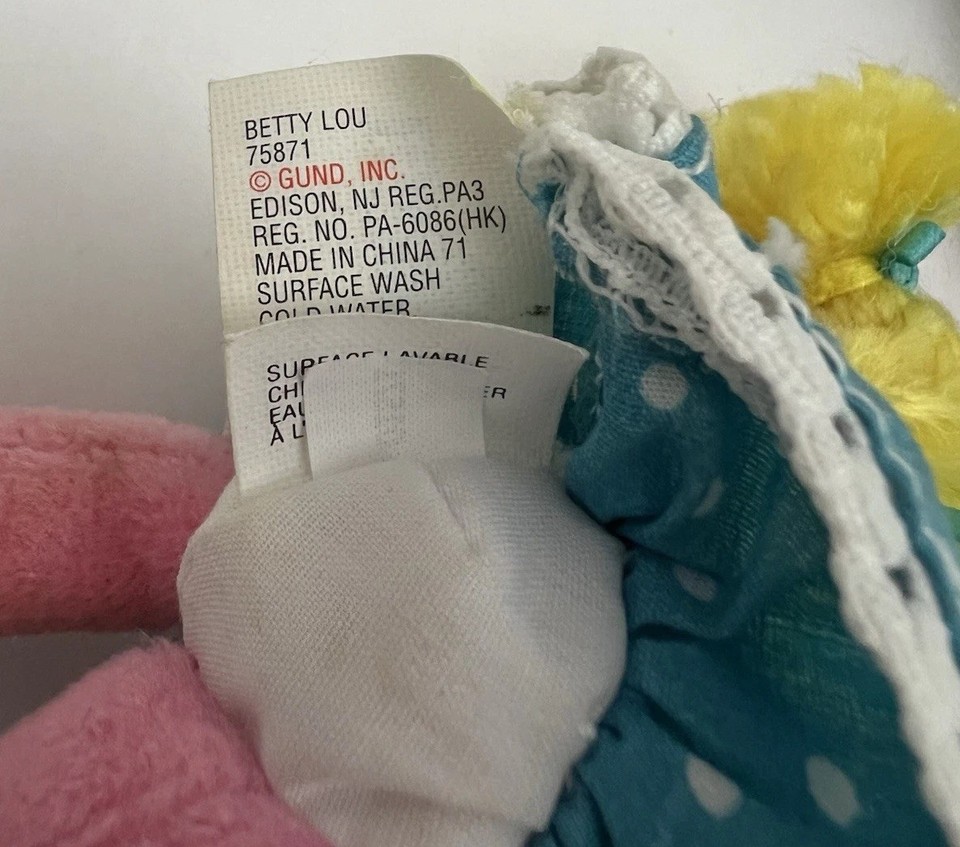 2004 GUND Sesame Street 6 Mini Plush Dolls 4" to 6" RARE Vintage ...