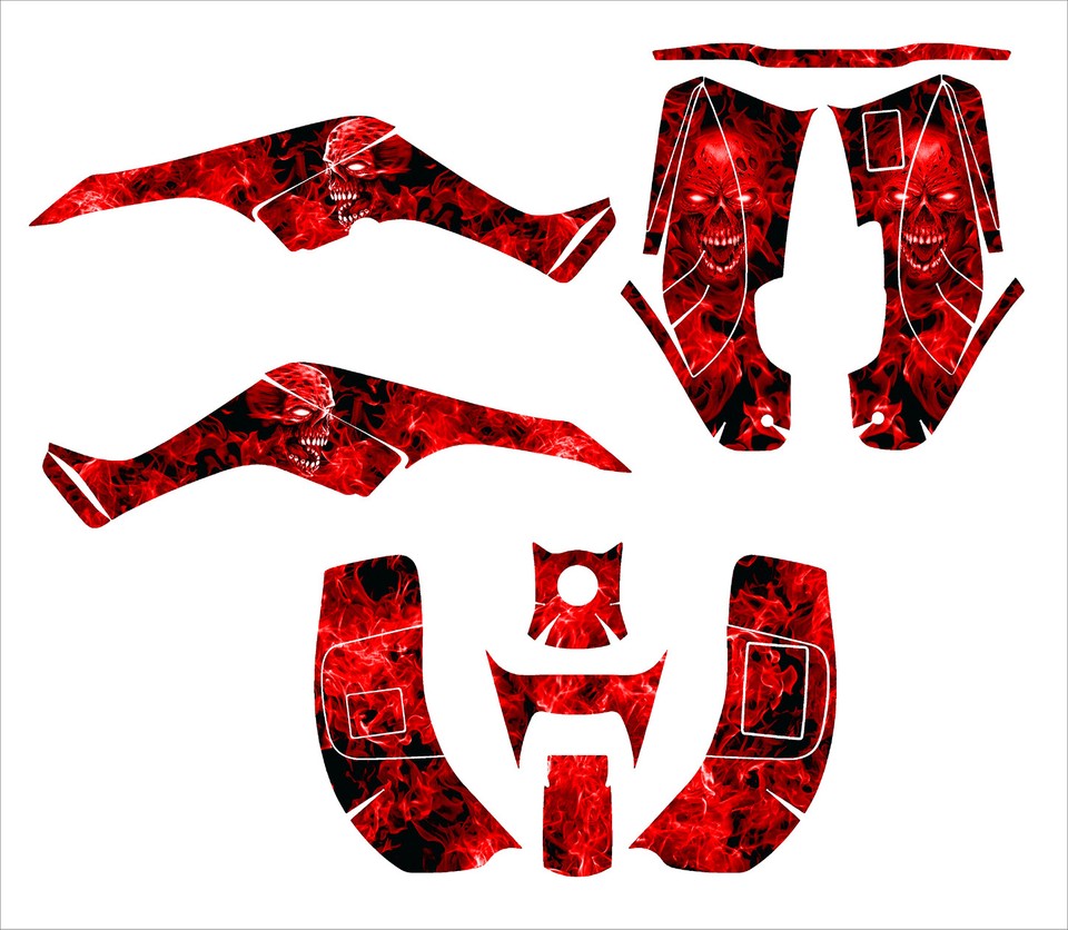 2001 2002 2003 2004 2005 Honda TRX 250 EX 250X graphics kit Metal ...