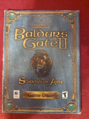 Baldur's Gate II: Shadows of Amn (PC 2000) Forgotten Realms 4 Mac ...