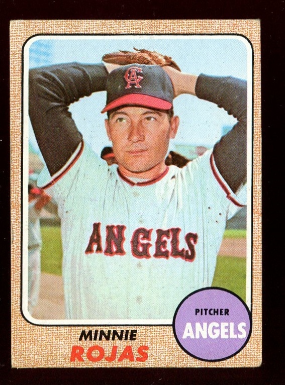 Baseball Card 1968 Topps California Angels Minnie Rojas #305 VG | eBay
