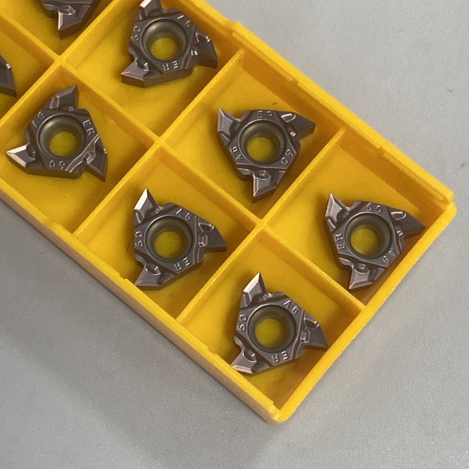 10pcs 16ER AG60 MMT16ER AG60-S Threading Insert FOR Blade Lathe ...