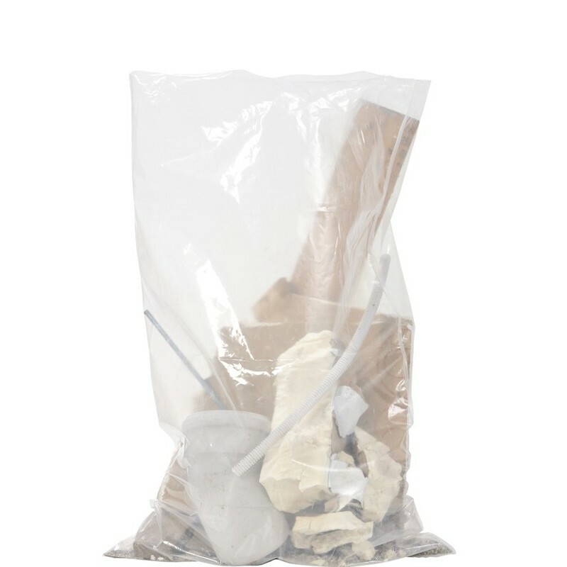 STRONG DUTY CLEAR PLASTIC RUBBLE SACKS (BUILDERS BAGS) 24 X 36" | eBay UK