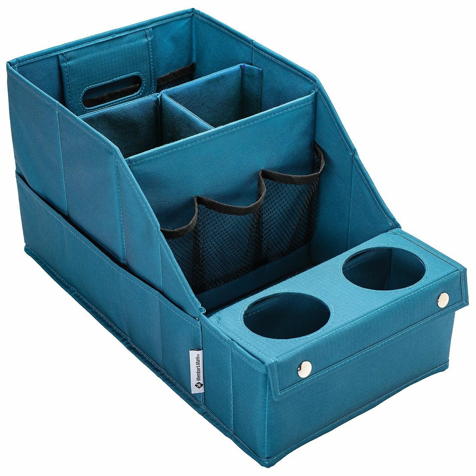 2 Pk - Car Auto Seat Storage Box Caddy Organizer Cup Holder Set (Choose ...