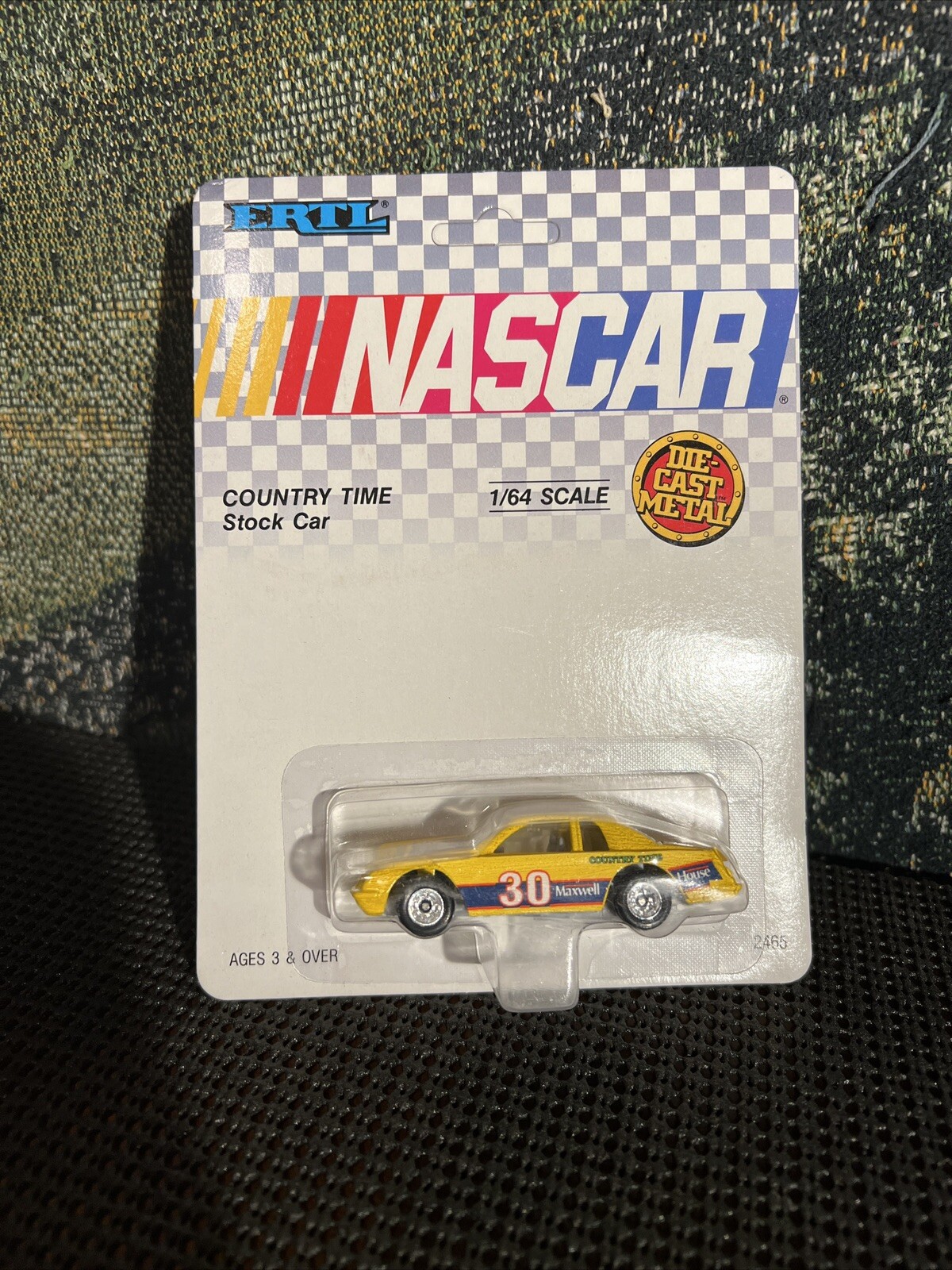 ERTL NASCAR 1:64 Scale Car Country Time #30 1990 Stock Car | eBay