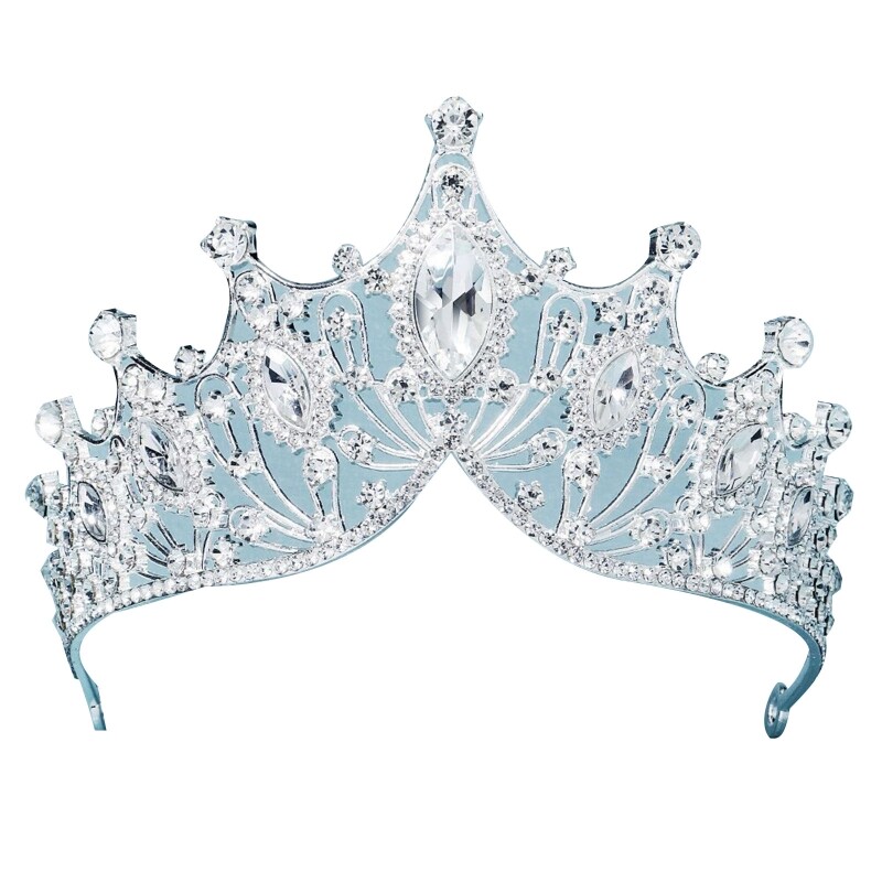 Women for Crown Bride Tiara Decor for Halloween Wedding Party Prom De ...