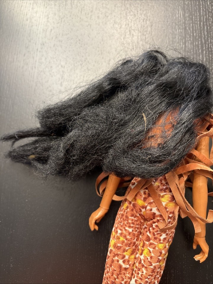 CHER 12” Doll Vintage 1975 Lavern Jumpsuit & Fringe Jacket MEGO Corp ...