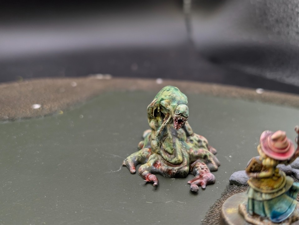 Well painted demon/swamp/ooze horror dnd fantasy miniature | eBay