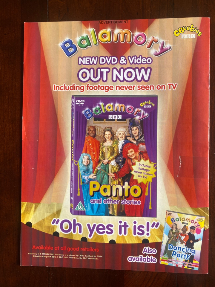 Toy box magazine Cbeebies Issue 152 January 2005 rare Tweenies Fimbles ...