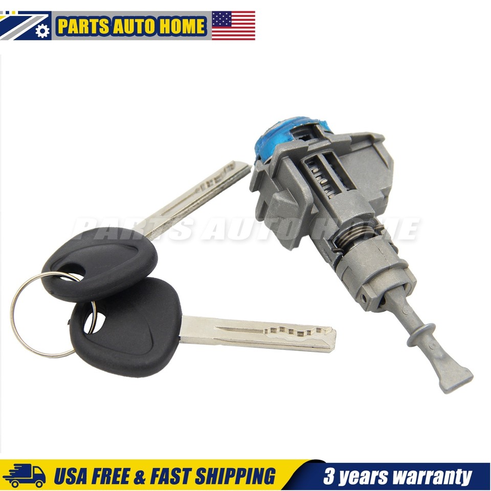 Driver Side Door Lock Cylinder w/2 Keys 81970-1WA00 Fit 2012-2017 Kia ...
