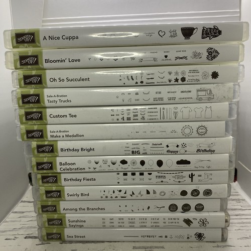 Stampin' Up! Rubber Cling Stamp Sets - Many Available You Choose | eBay