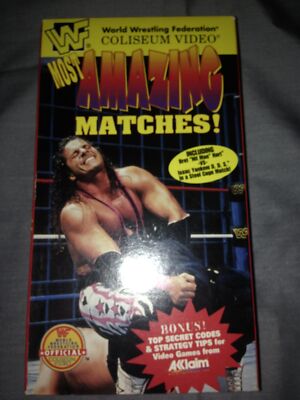 WWF Most Amazing Matches VHS | eBay