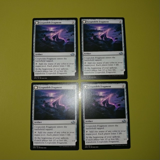 MTG 4x Cryptolith Fragment x4 LP Eldritch Moon | eBay