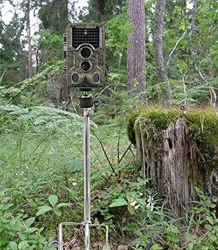 Trail Hunting Wildlife Camera Ground Stick Mounting Adjustable Tilt ...