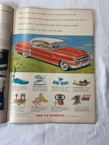 Vintage LIFE Magazine - April 26, 1954 - Grace Kelly, Dulles, GREAT ...