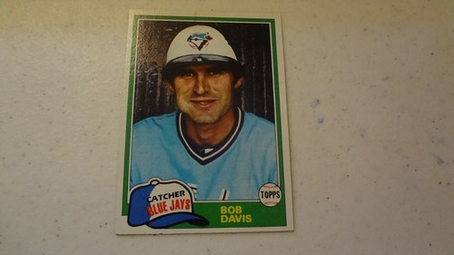 1981 TOPPS # 221 BOB DAVIS BASEBALL CARD | eBay