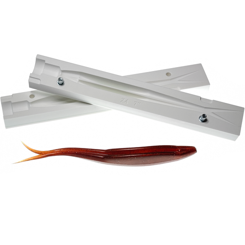 Super Fluke Bait Mold DIY Fluke Lure 7" | eBay