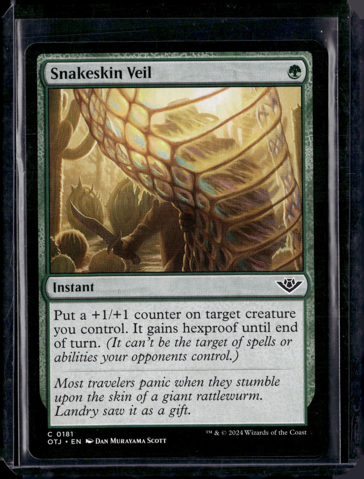 Snakeskin Veil - 181 - OTJ - NM - MTG - Magic the Gathering | eBay