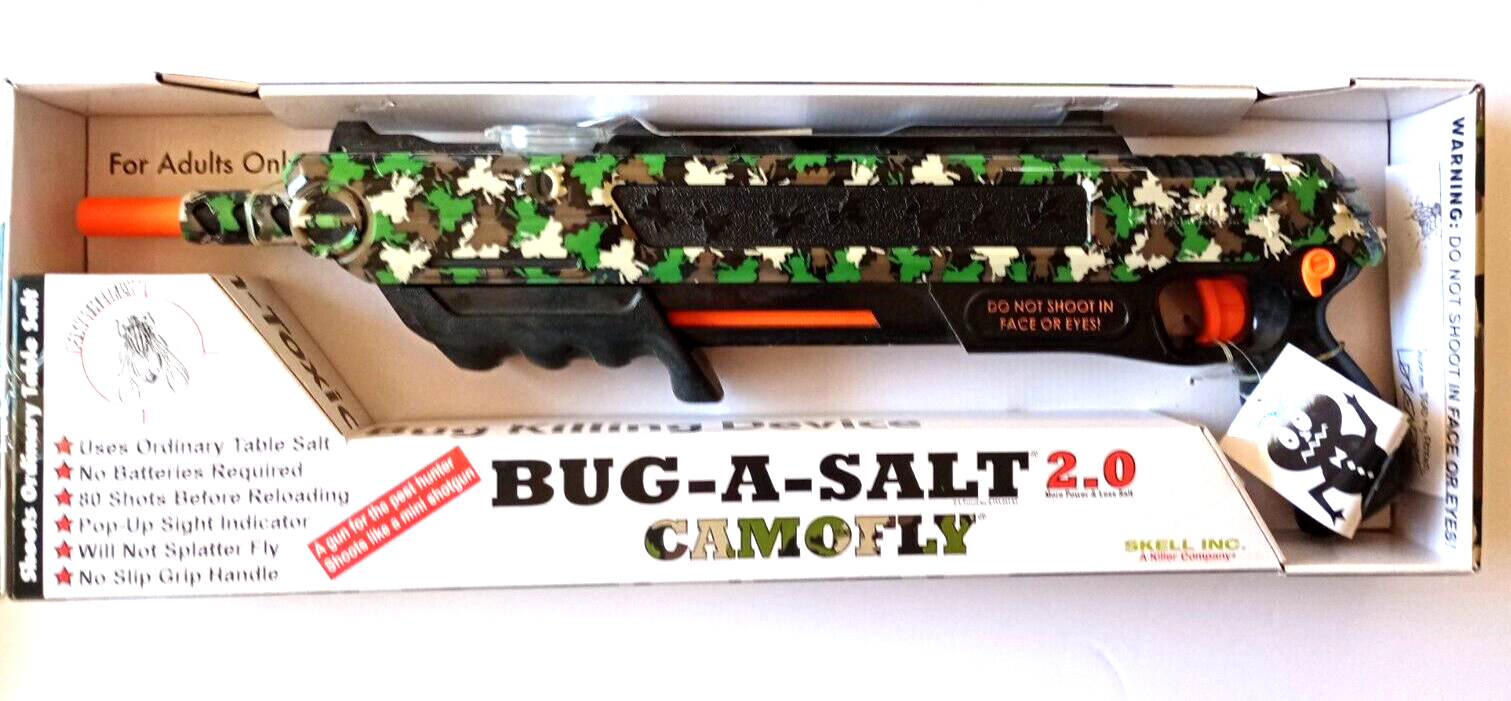 Bug A Salt 2.0 The Original Salt Insect Blaster Camofly Camo ...