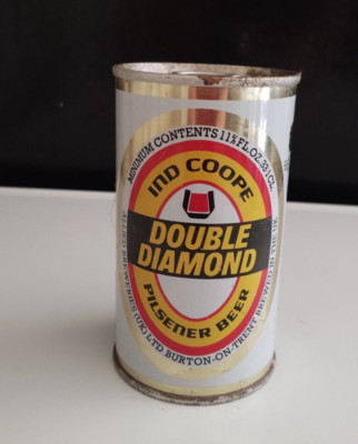 IND COOPE DOUBLE DIAMOND PILSNER EMPTY BEER 11 2/3 OZ CAN ALLIED ...