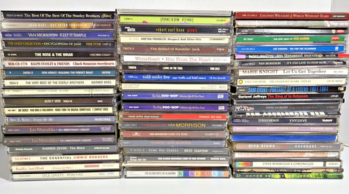 Lot Of Music 57 CDs Rock Folk Country Oldies Classical Jazz VG-EX ...