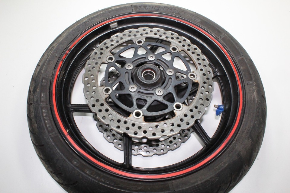 2007-2012 07 08 09 10 11 12 NINJA ZX6 ZX6R FRONT WHEEL RIM OEM #9866 H6 ...