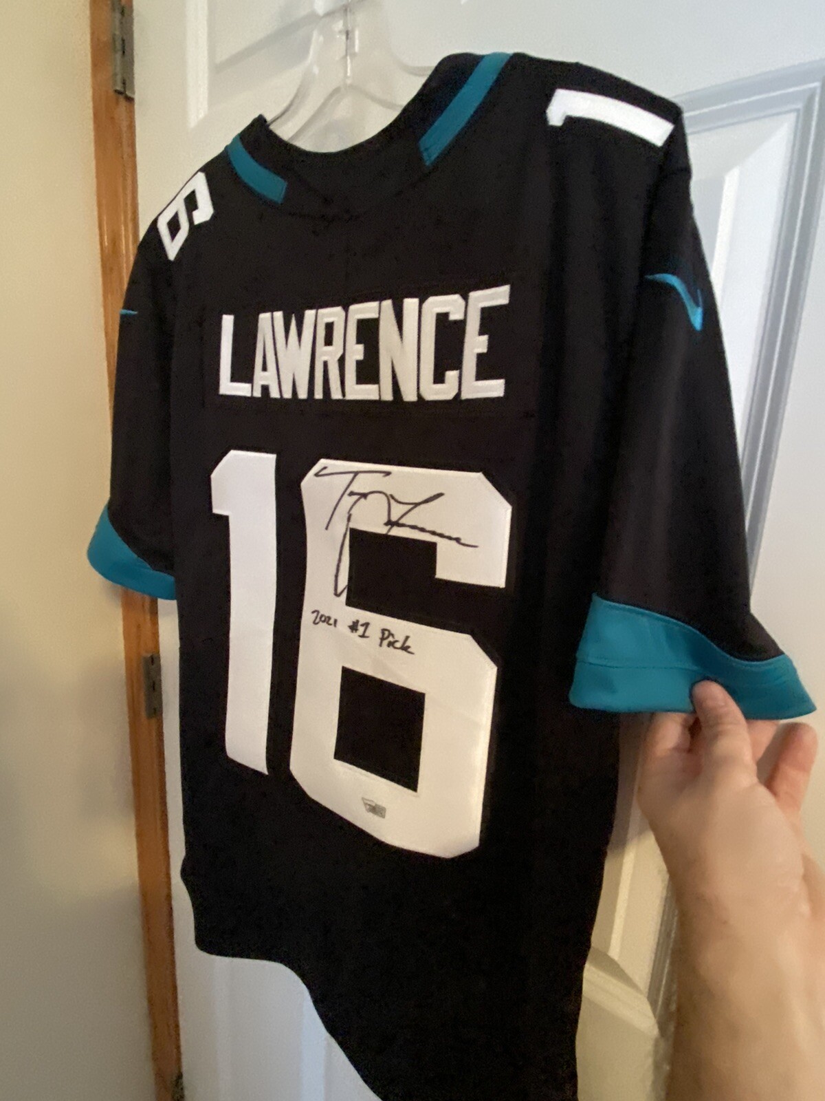 Trevor Lawrence Jaguars Signed Nike Limited Jersey 2021 #1 Pick ...