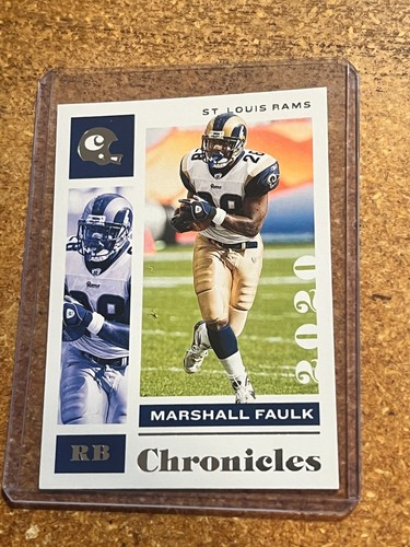 2020 Panini Chronicles Football # 59 Marshall Faulk | eBay