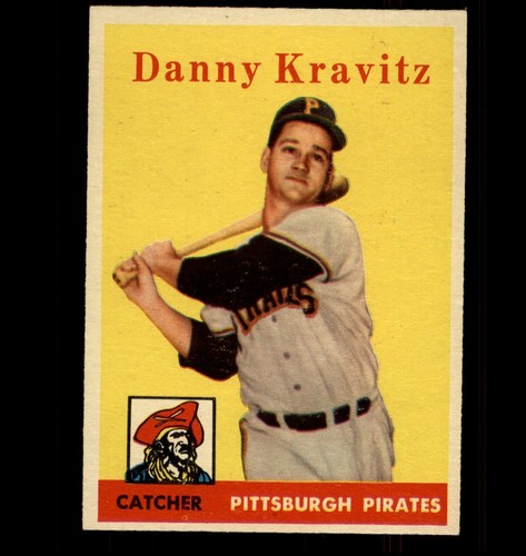 1958 DANNY KRAVITZ TOPPS #444 PIRATES EX/MT *4269 | eBay