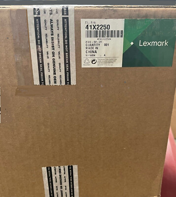NEW SEALED GENUINE LEXMARK FUSER MAINT KIT 41X2250 MS820 MX820 MX721 ...