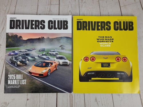 Hagerty Drivers Club Magazines Lot Of 2 Jan-Feb, Mar-Apr 2025 | eBay