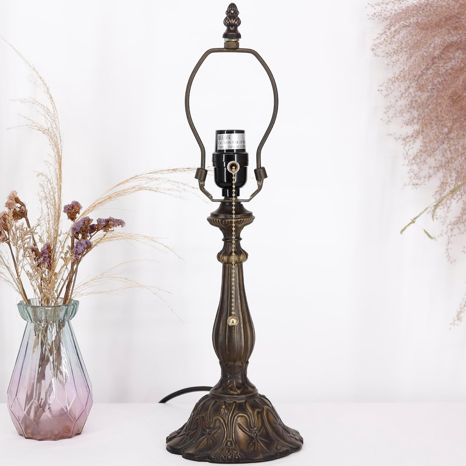 Table Lamp Base Replacement Only, Wide 6 Height 18 Inch, Fit for 8, 10 ...