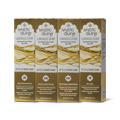 Mystic Divine Luminous Shine Permanent Liqui-Creme Hair Color 3.4 Oz ...