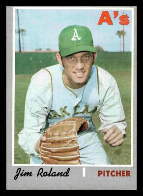 1970 Topps Jim Roland #719 - Oakland Athletics (High Number) | eBay
