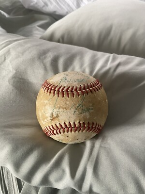 1974 Johnny Bench Signed Rawlings Feeney Game Used Baseball | eBay