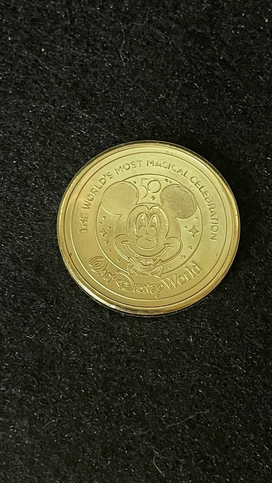 Disney 50th Anniversary Abu From Aladdin Coin Medallion In Hand | eBay