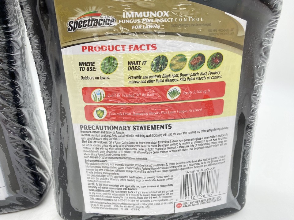 Spectracide Immunox Fungus Plus for All Lawn Needs 32fl oz 2 PACK ...