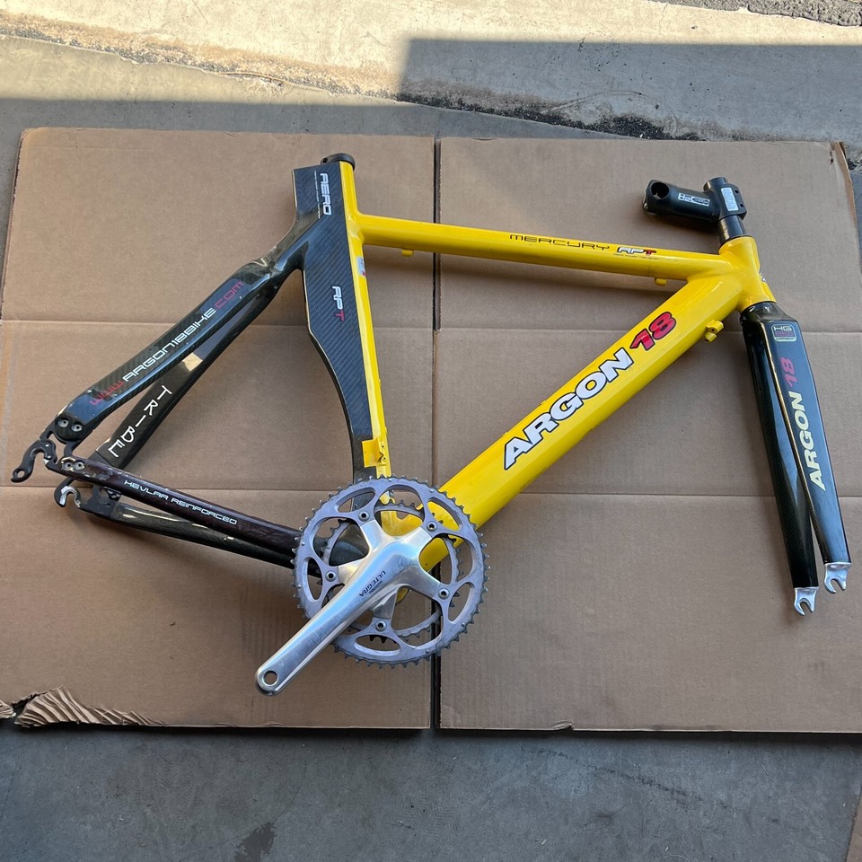 Argon 18 Mercury RPT Alloy / Carbon Time Trial Triathlon Bike Frame | eBay