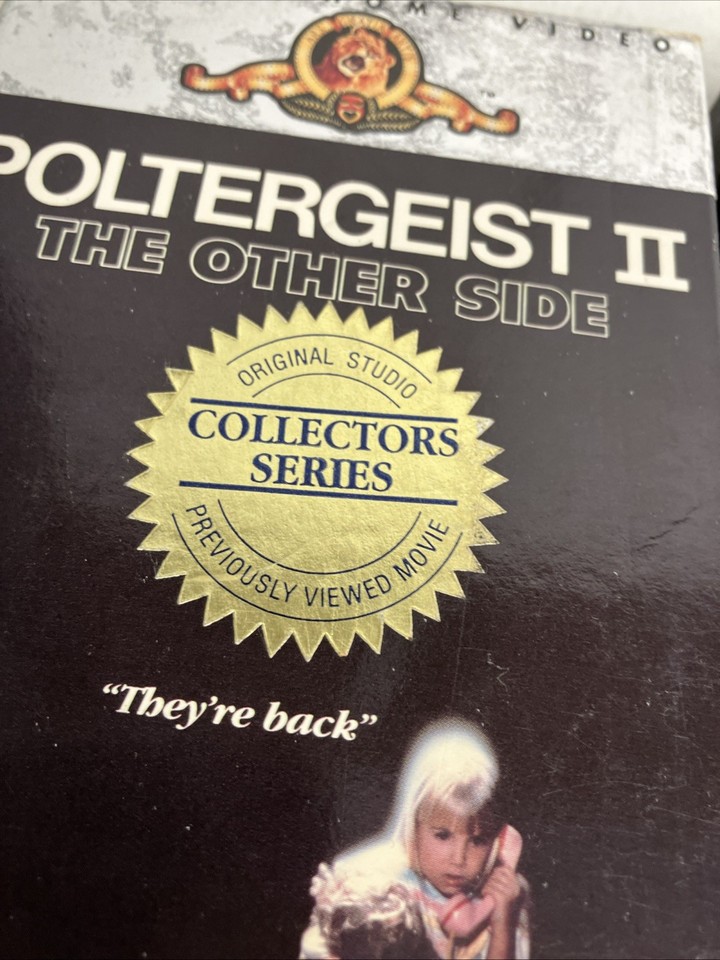 POLTERGEIST II The Other Side VHS (1987 MGM) -- Horror | eBay