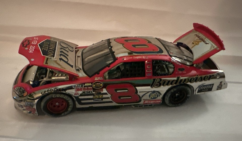 DALE EARNHARDT Jr #8 Budweiser/BORN ON DATE 2004 Monte Carlo Color ...