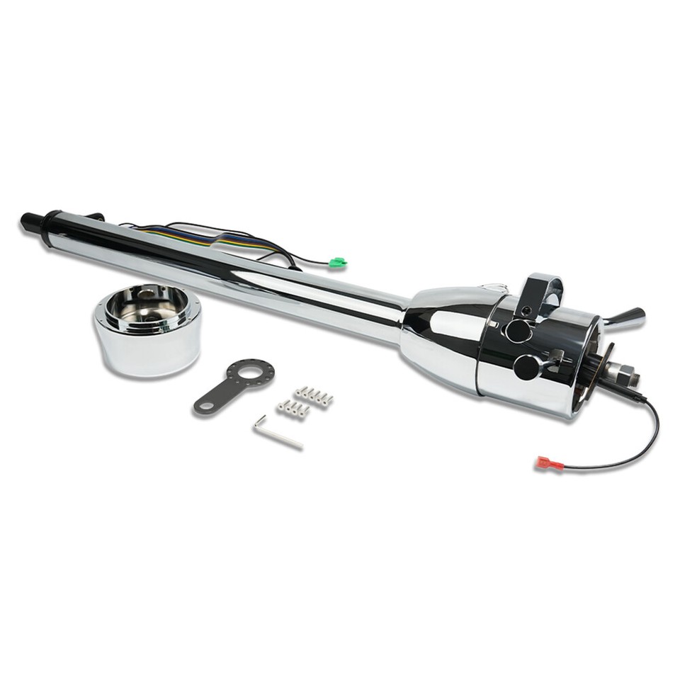 Chrome Tilt Automatic 32" Steering Column & Shift Indicator Adapter No ...