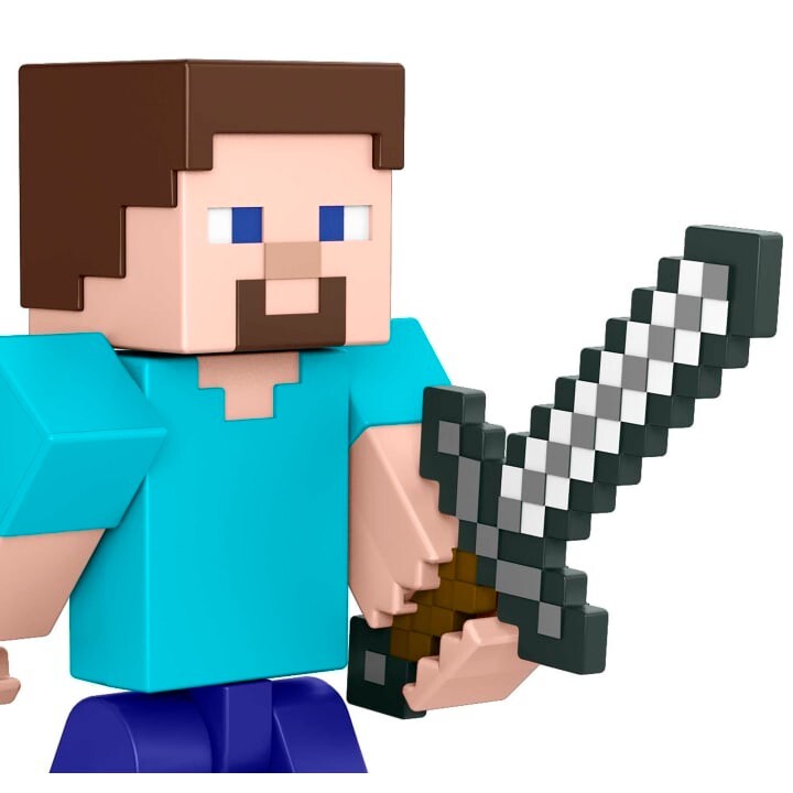 Minecraft Steve With Sword