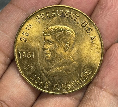 1961 John F Kennedy Inauguration Coin Medal Excellent Condition | eBay